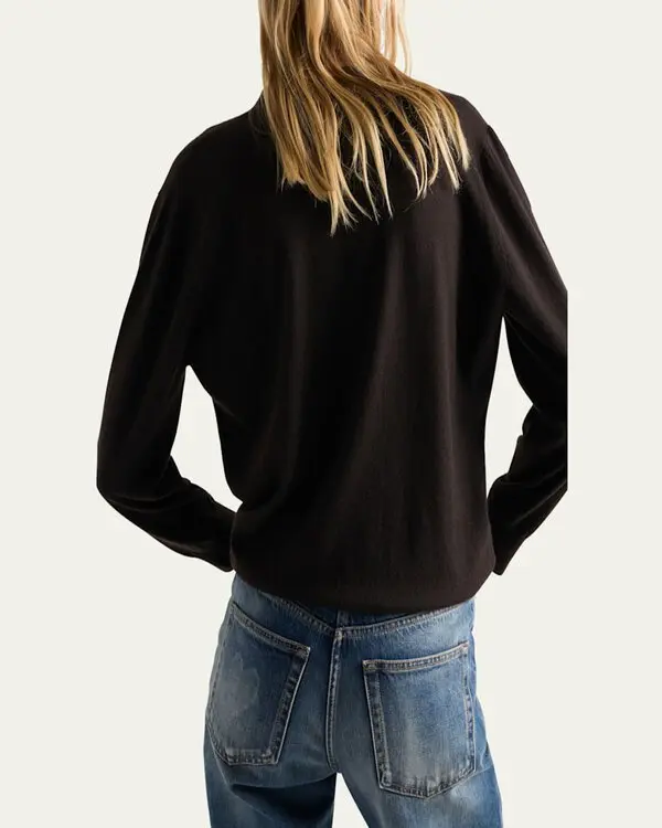 Prada Superfine Cashmere V-neck Cardigan
