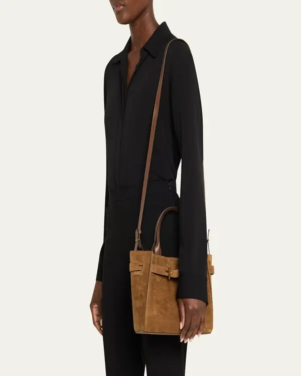 TOM FORD Audrey Small Belted Tote Bag