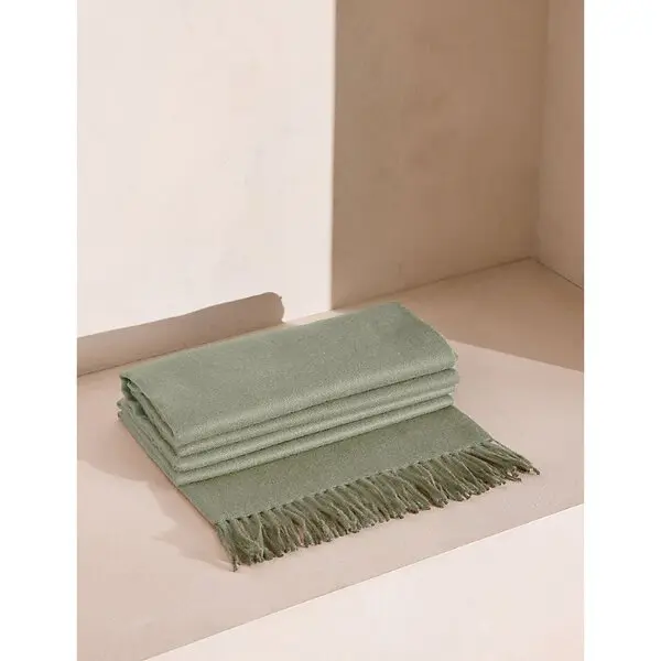 SOHO HOME Maria Alpaca Wool Throw