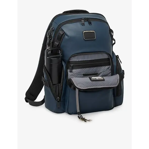 Tumi Alpha Bravo Navigation Leather Backpack