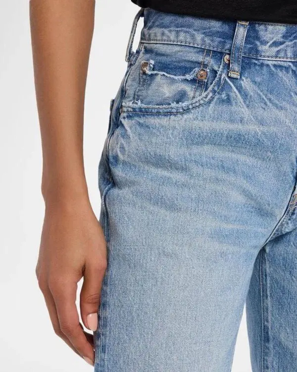 Moussy Vintage Princeton Slim Straight Jeans
