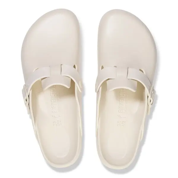 BIRKENSTOCK Boston Eva Clogs - Eggshell