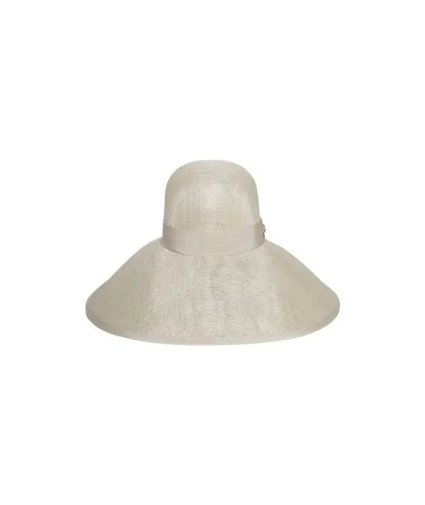 Valentinogaravani Large Brim Sun Hat Cream Editorialist