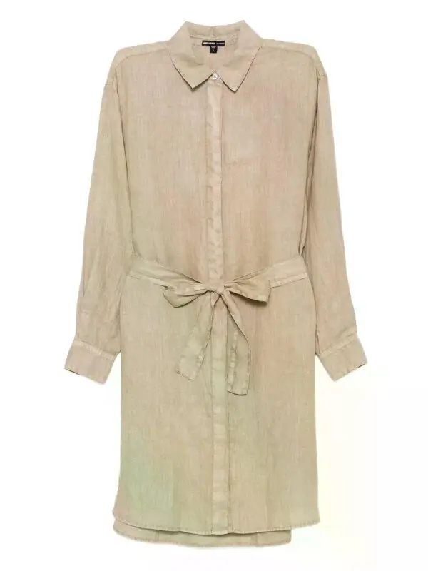 JAMES PERSE Linen Shirt Dress - Neutrals
