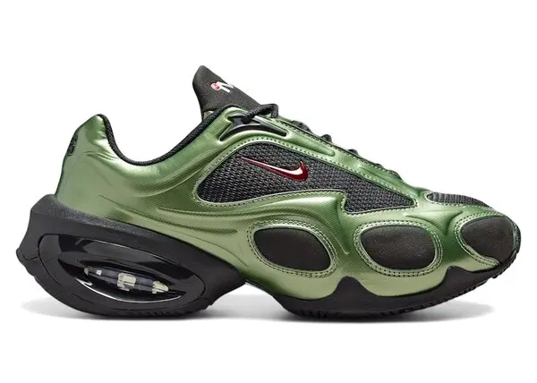 Nike Air Max Muse Metallic Sneakers - Black/oil Green/metallic Silver