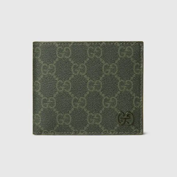 Gucci Gg Bi-fold Wallet - Green