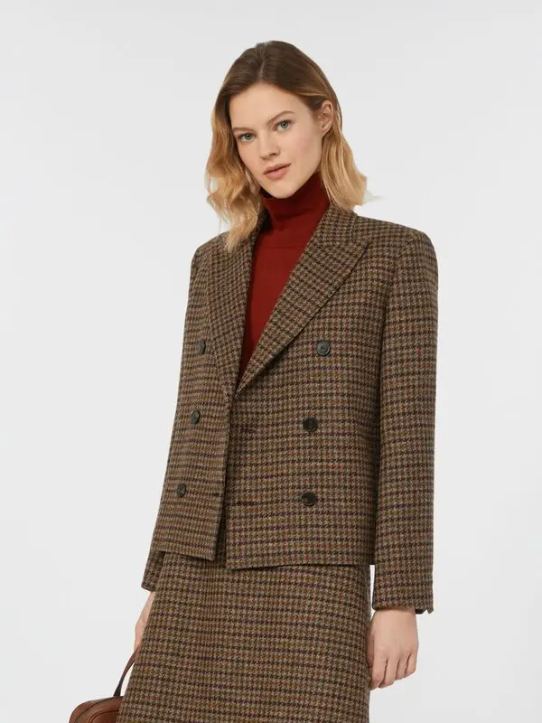 Max Mara Cropped Wool Blazer
