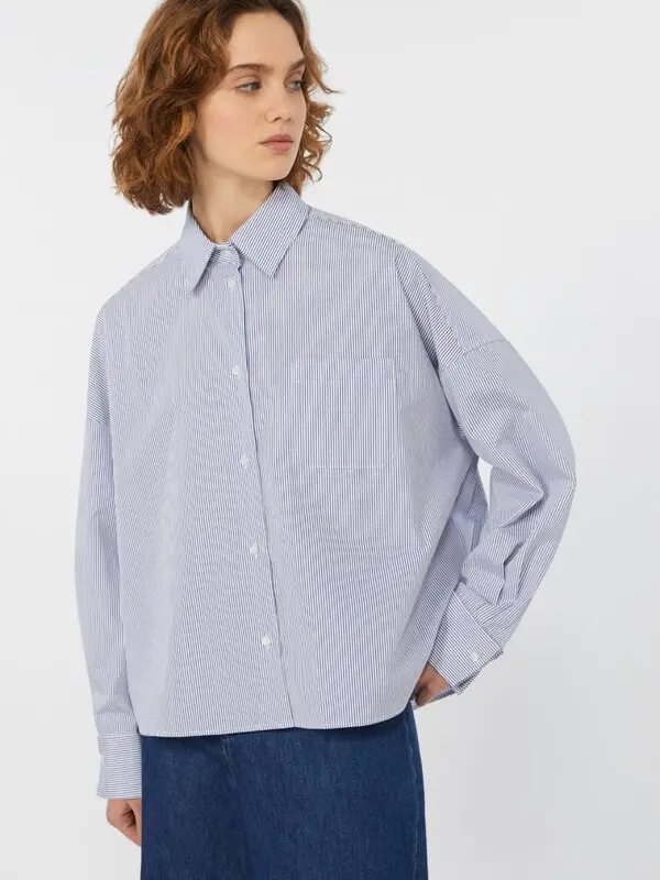 Max Mara Oversized Poplin Shirt