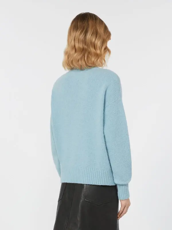Max Mara V-neck Jumper - Light Blue
