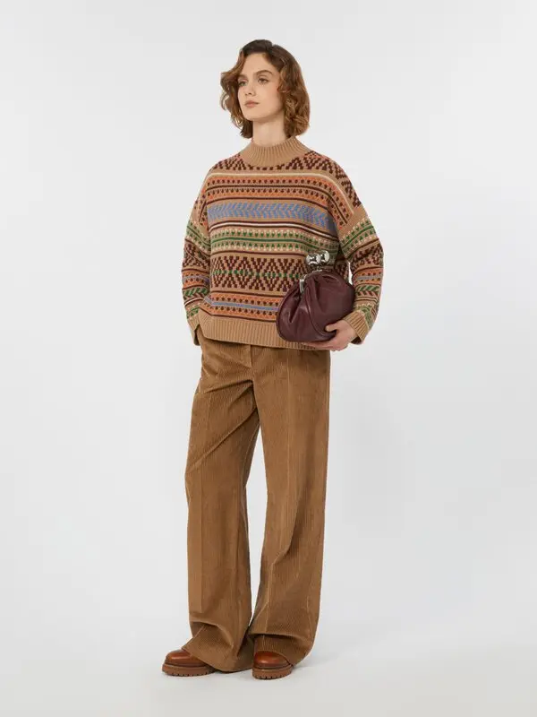 Max Mara Wool Jacquard Jumper