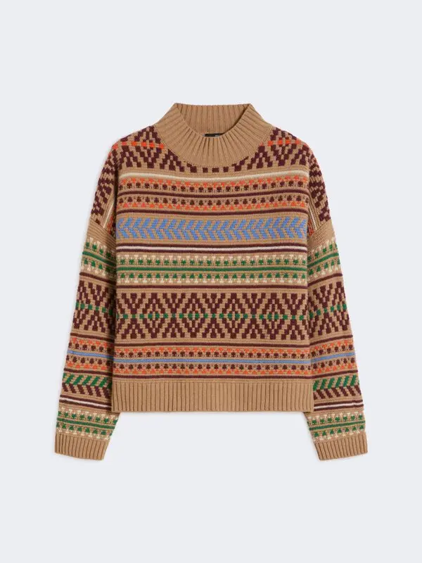 Max Mara Wool Jacquard Jumper