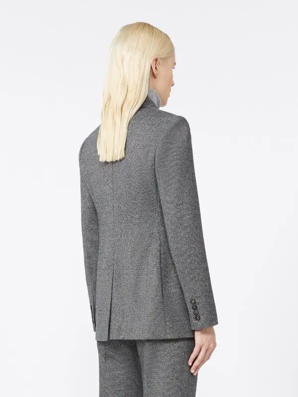 Max Mara Double-breasted Jersey Blazer