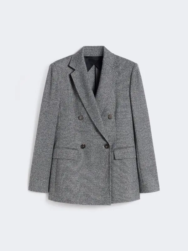 Max Mara Double-breasted Jersey Blazer