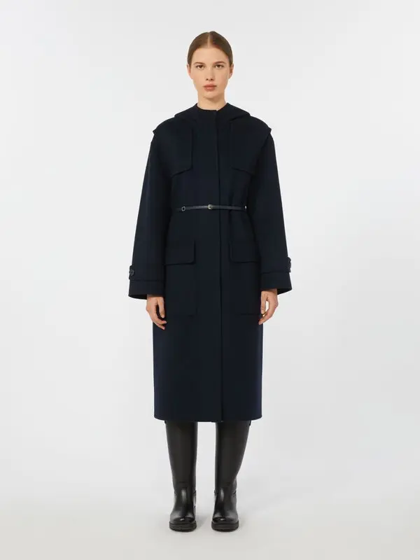 Max Mara Double-sided Wool Parka