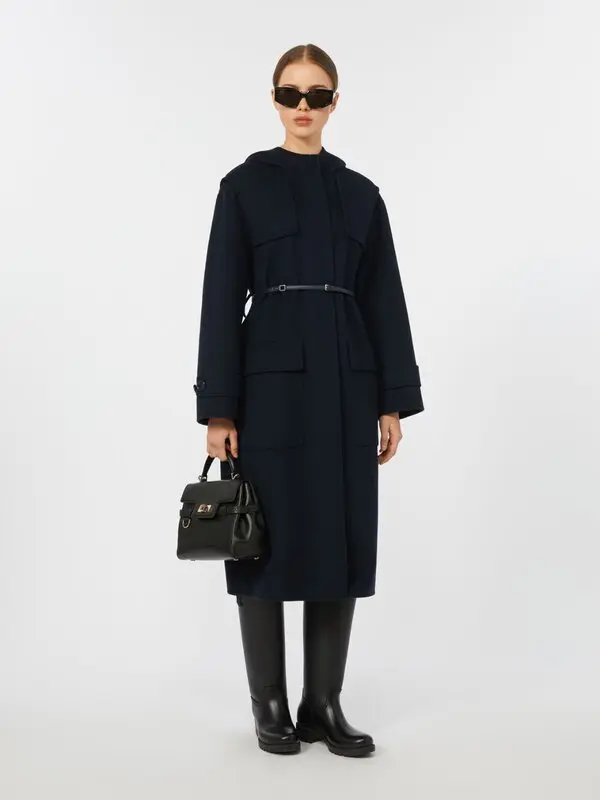 Max Mara Double-sided Wool Parka