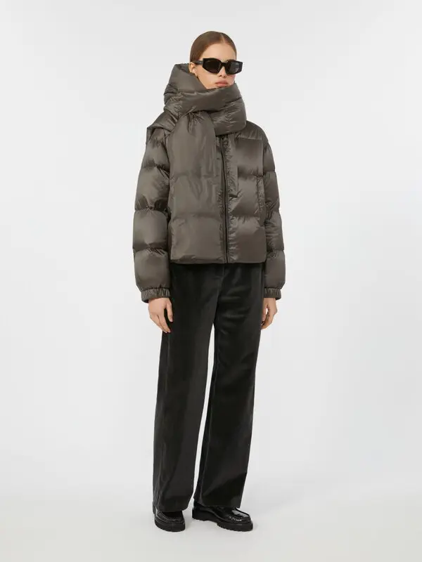 Max Mara Cropped Down Jacket
