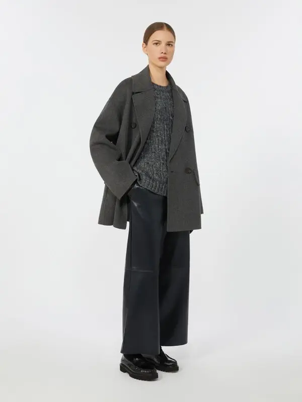 Max Mara Coated Fabric Trousers