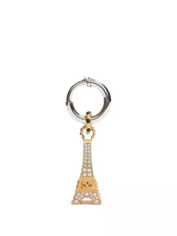 Valentino Garavani Chez-motif Earring - Silver