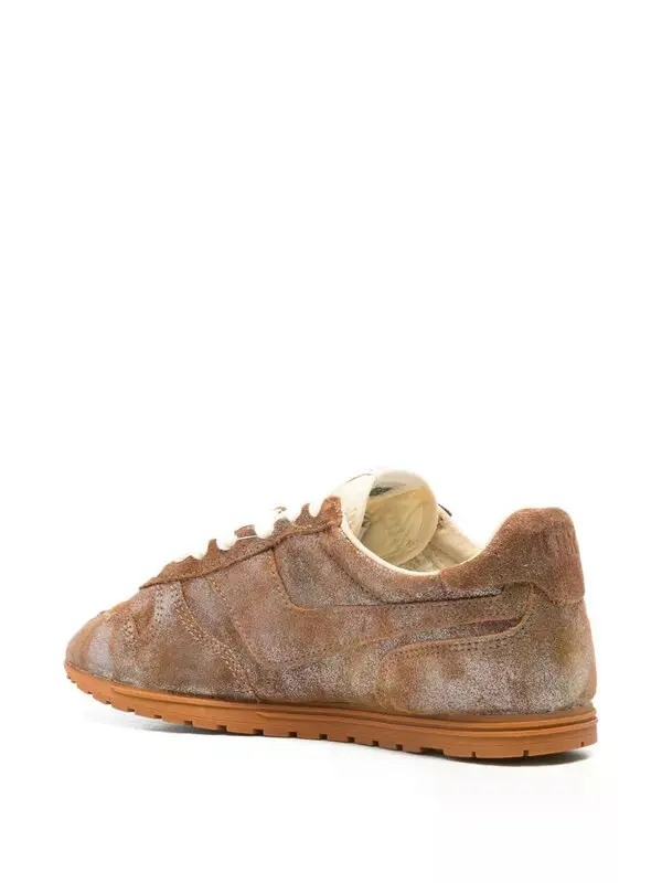AUTRY Metallic Suede Low Top Sneakers