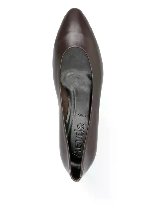 AeydĒ 35mm Helia Pumps - Brown