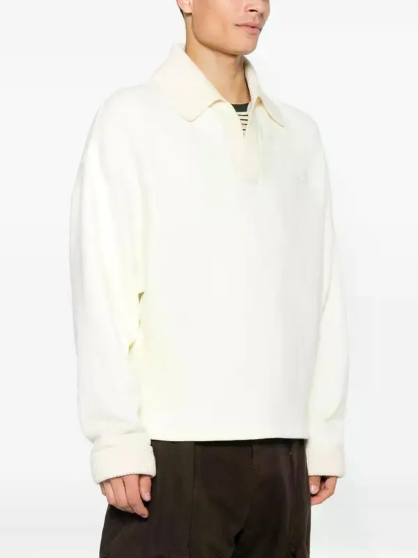 Jacquemus Polo-neck Ribbed Sweater