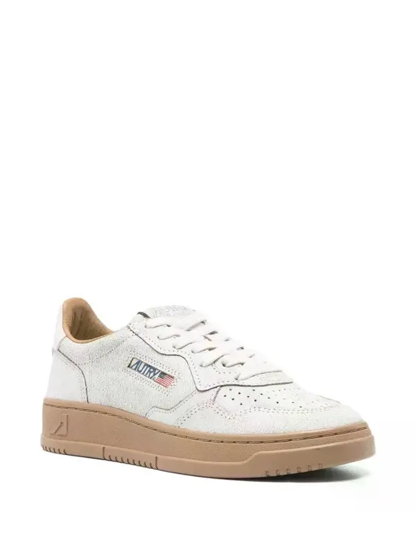 AUTRY Perforated Suede Low-top Sneakers