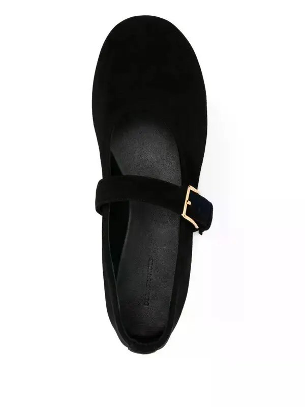 Dear Frances Ball Buckle Ballet Flats