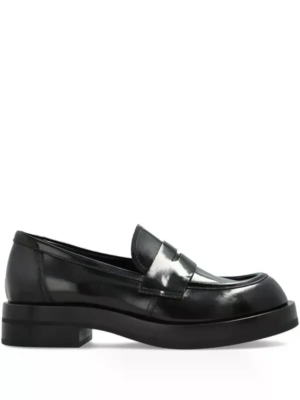 Agl Penny Leather Loafers