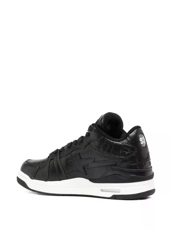 A BATHING APE Star-embellished Trainers