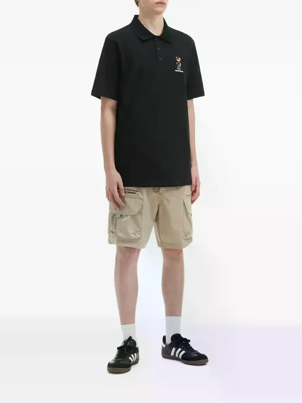 FINGERCROXX Drawstring Cargo Shorts - Neutrals