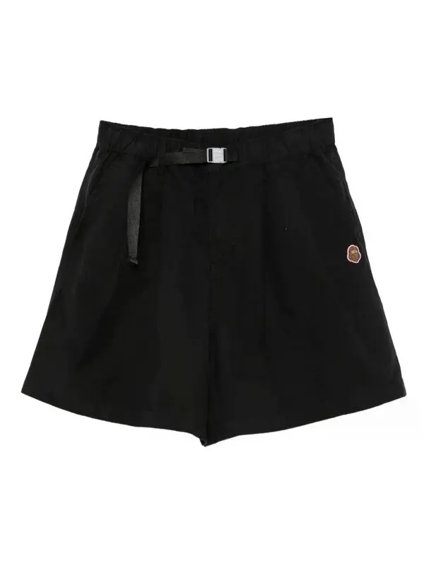 FINGERCROXX Embroidered-logo Short