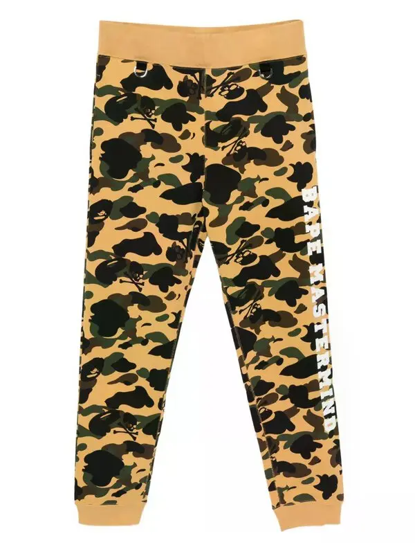 MASTERMIND WORLD Graphic-print Trousers - Brown