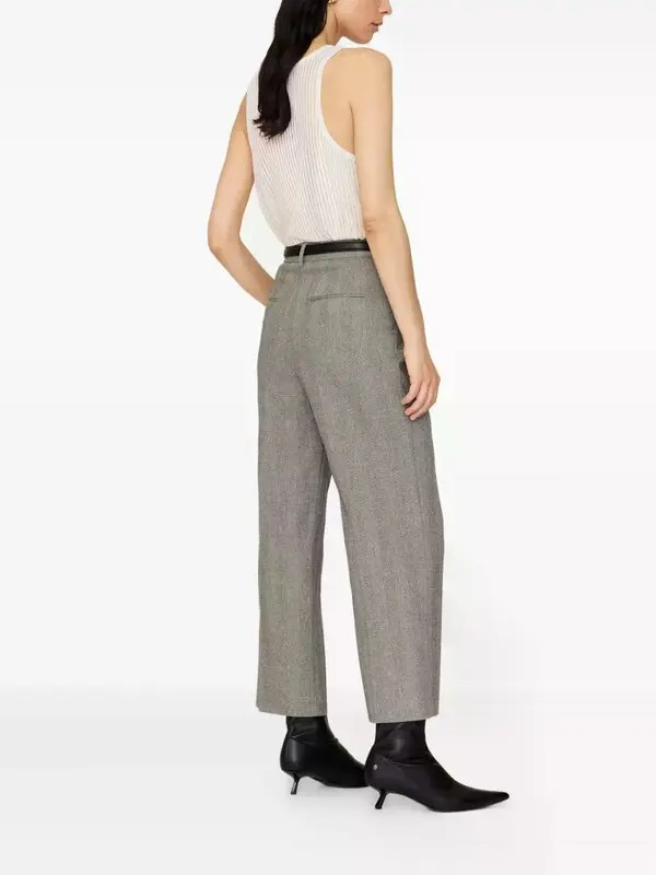 ANINE BING Belen Herringbone Trousers