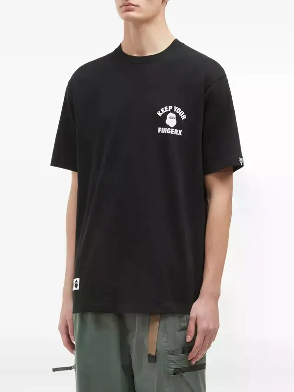 FINGERCROXX Graphic-print T-shirt - Black