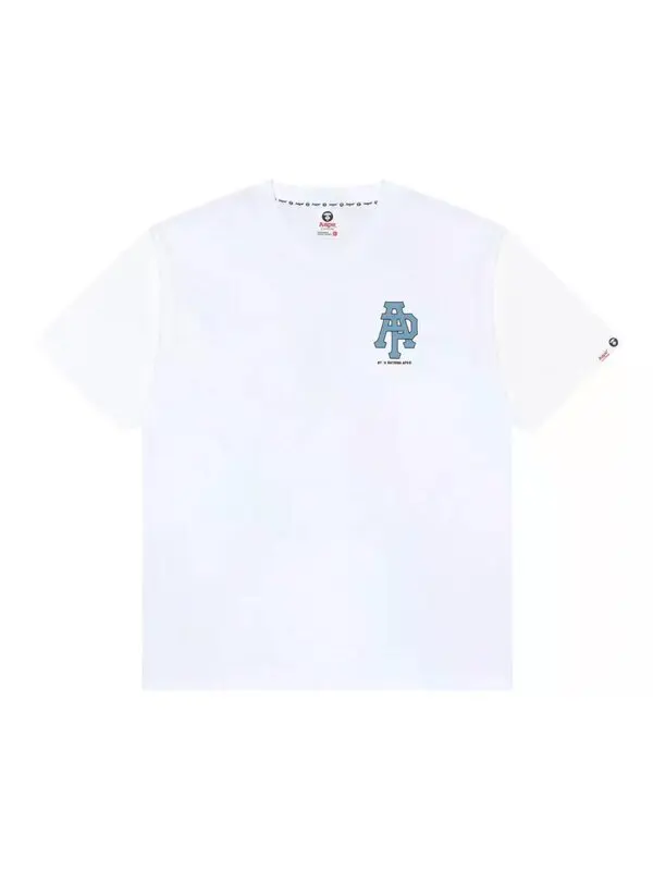 AAPE BY *A BATHING APE Logo-print T-shirt - White