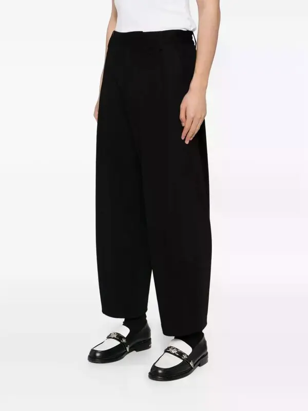 CROQUIS Pleated Drawstring Trousers