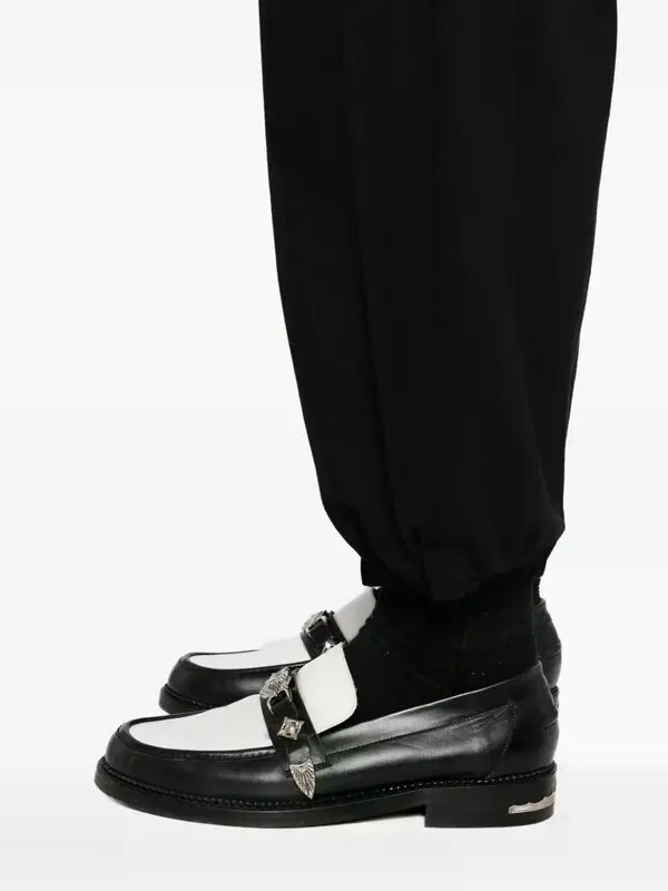 CROQUIS Pleated Drawstring Trousers