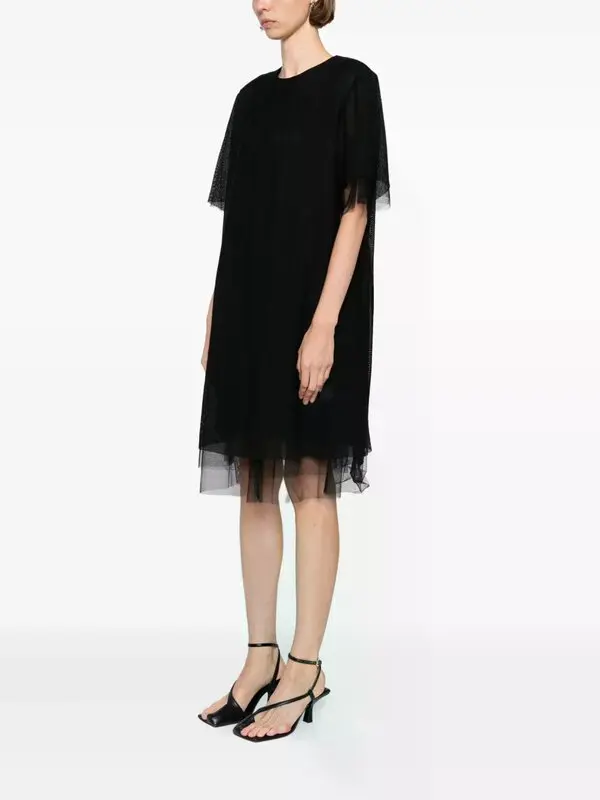 JNBY Mesh Short-sleeved Dress