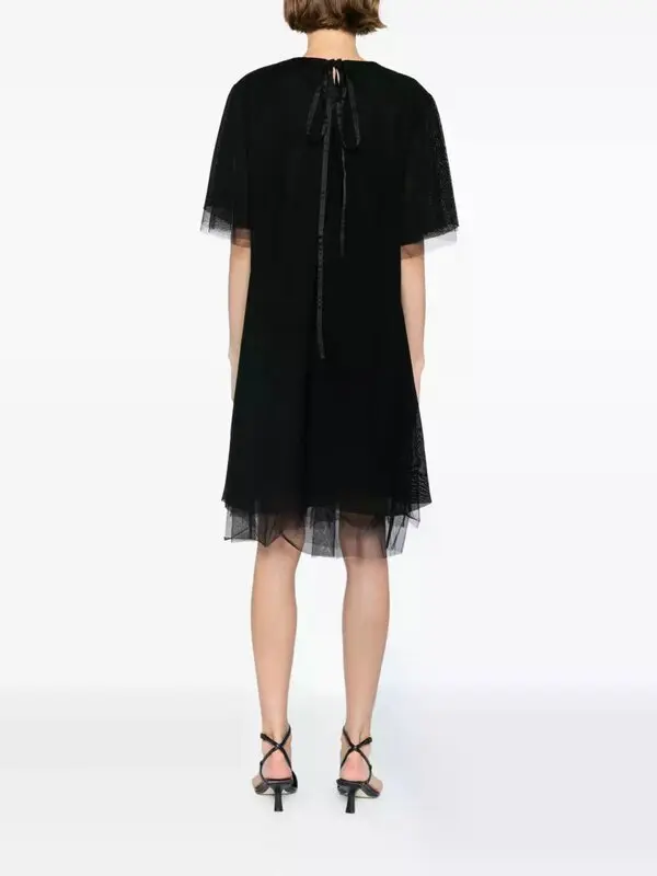 JNBY Mesh Short-sleeved Dress