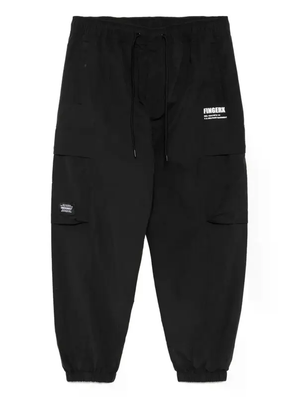 FINGERCROXX Elasticated-waist Trousers