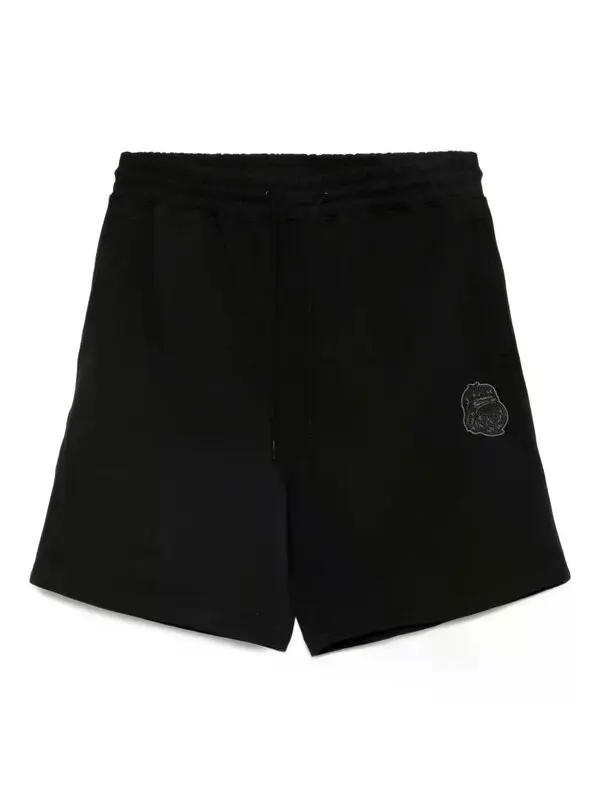 FINGERCROXX Cotton Shorts - Black