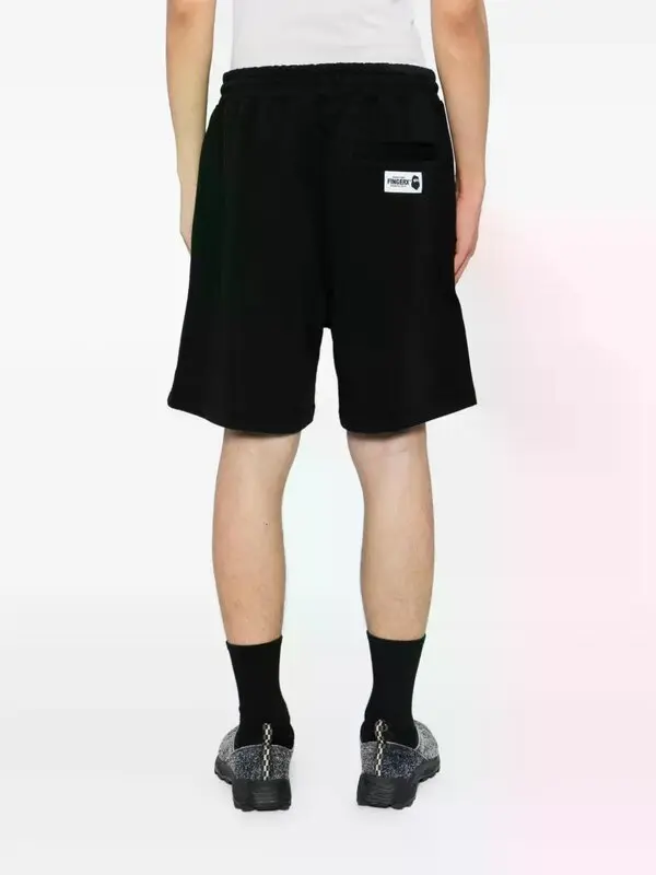 FINGERCROXX Cotton Shorts - Black