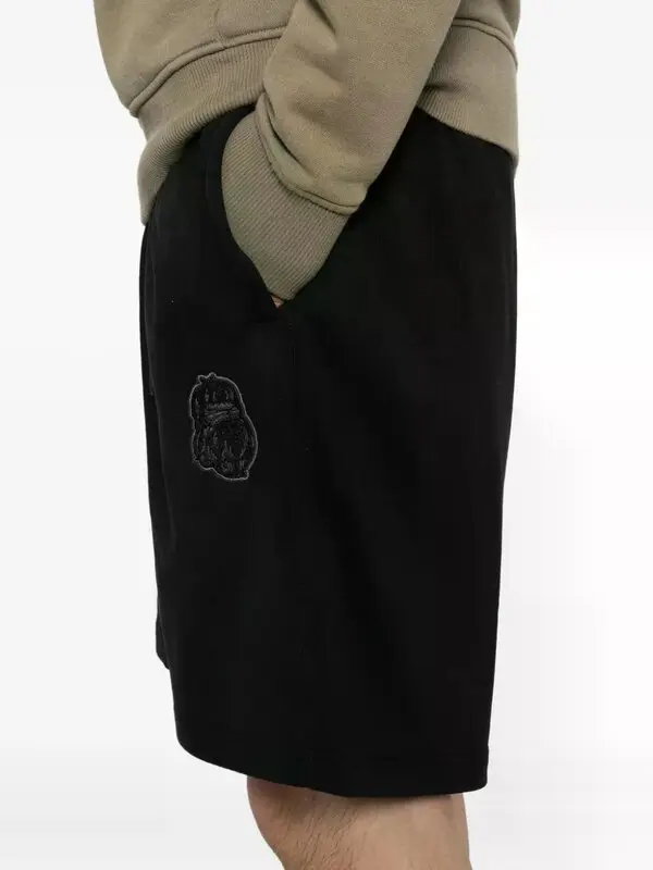 FINGERCROXX Cotton Shorts - Black