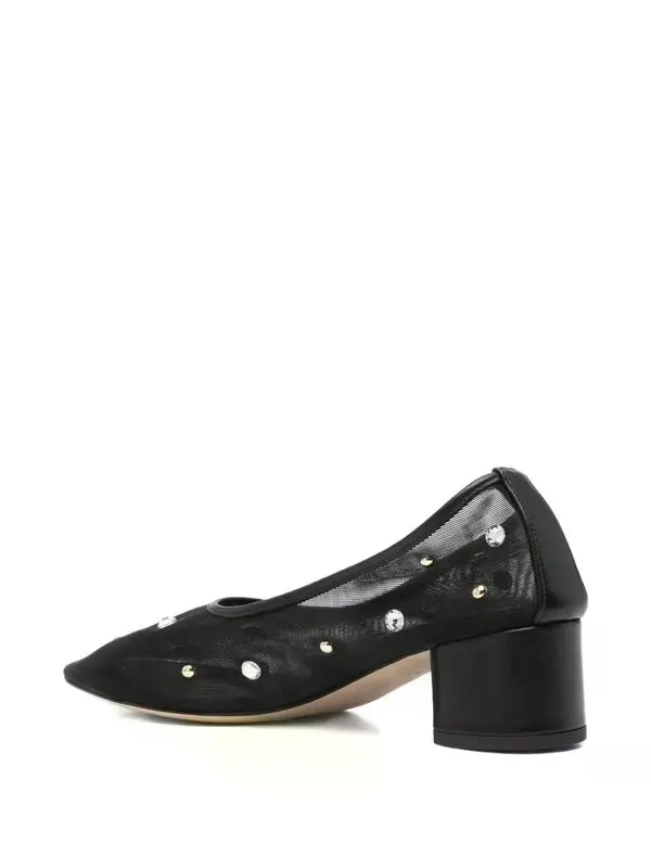 Dear Frances Balla Crystal-embellished Heeled Pumps