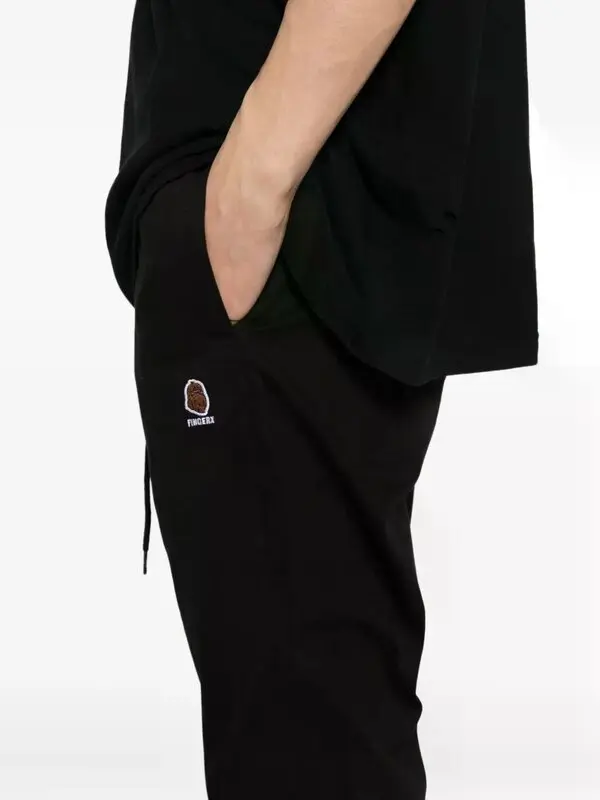 FINGERCROXX Embroidered-logo Trousers