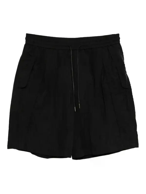 JUUN.J Diagonal-cut Shorts