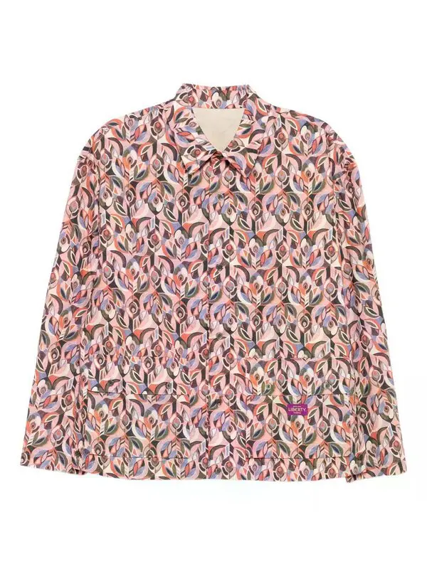 CROQUIS Floral-print Shirt - Pink