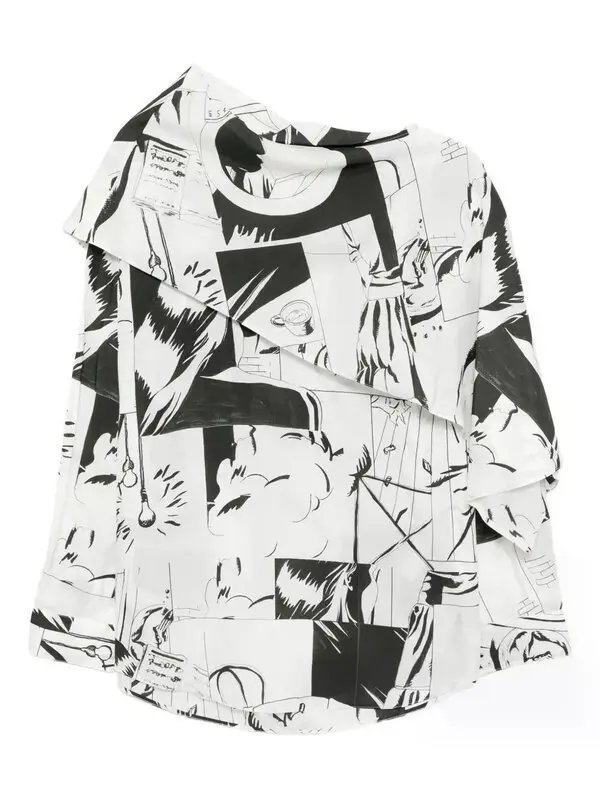 JNBY Graphic-print Top