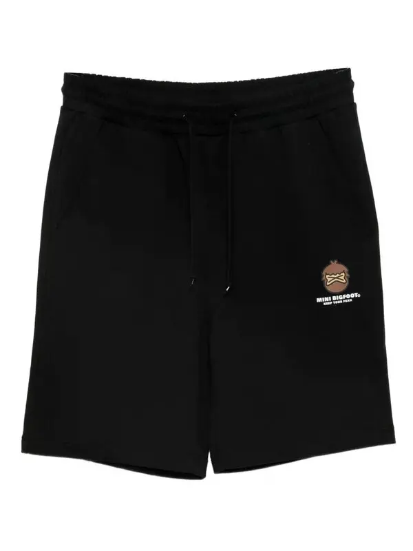 FINGERCROXX Logo-print Shorts