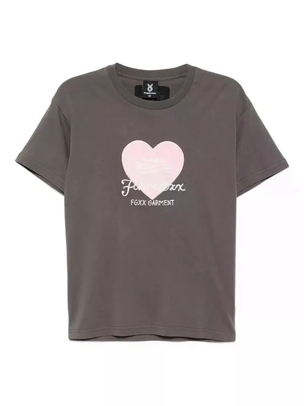 FINGERCROXX Heart Patch T-shirt